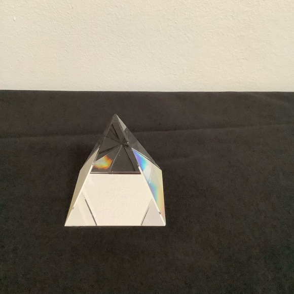 Prizzmatic | Accents | Transparent Crystal Prism Pyramid Decor 25 ...